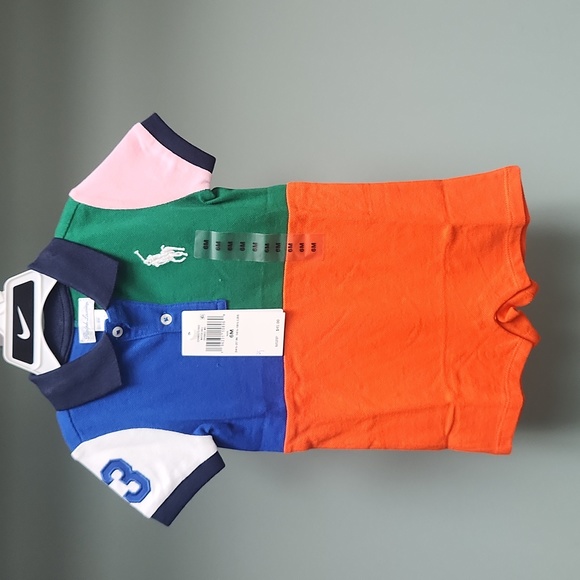 Ralph Lauren | One Pieces | Ralph Lauren Colorblock Romper | Poshmark